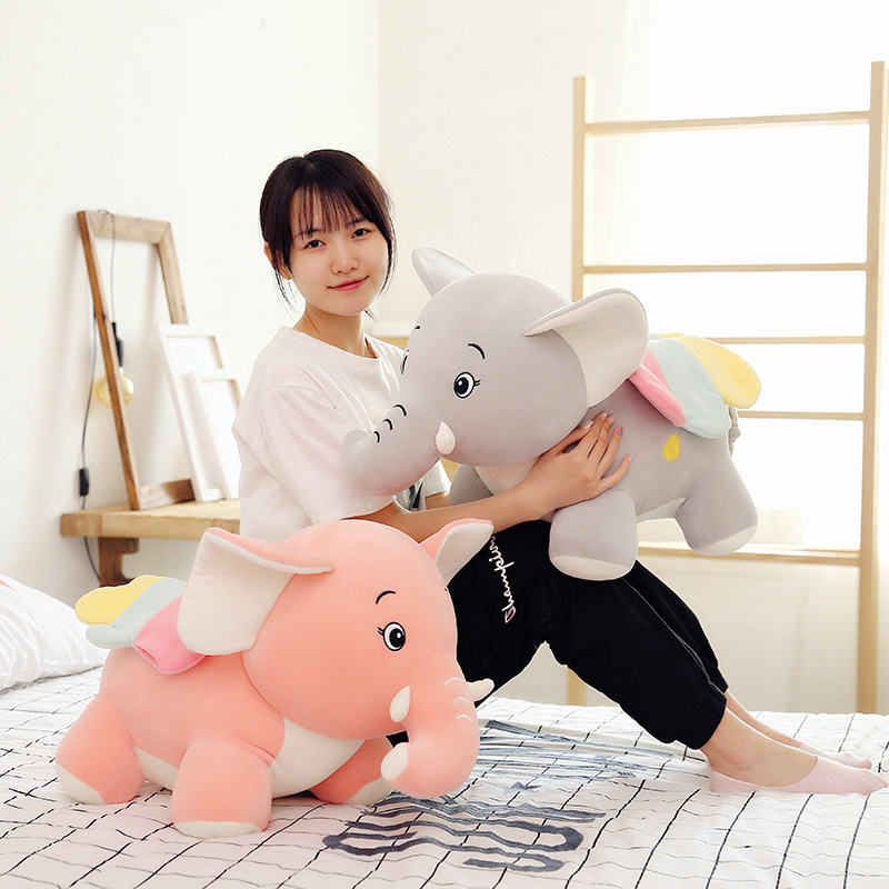 Soft Squishy Elephant Plush Toy – Plushy Planet